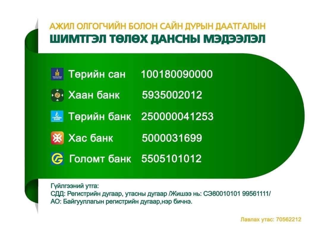 - Хэнтий аймгийн Ниймгийн даатгалын хэлтэс